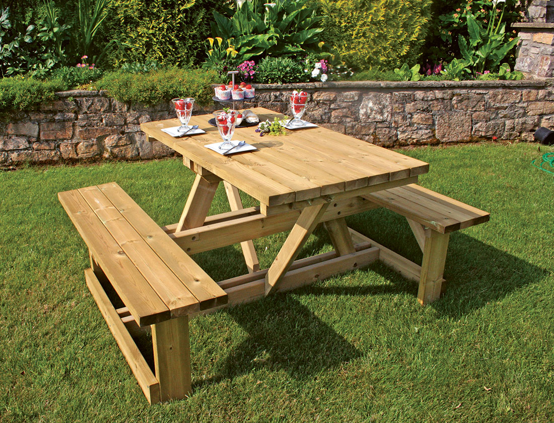 Ashby Picnic Table - Severn Valley Woodworks