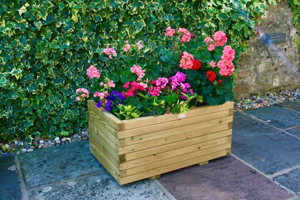 Large Rectangular Planter - Severn Valley Woodworks