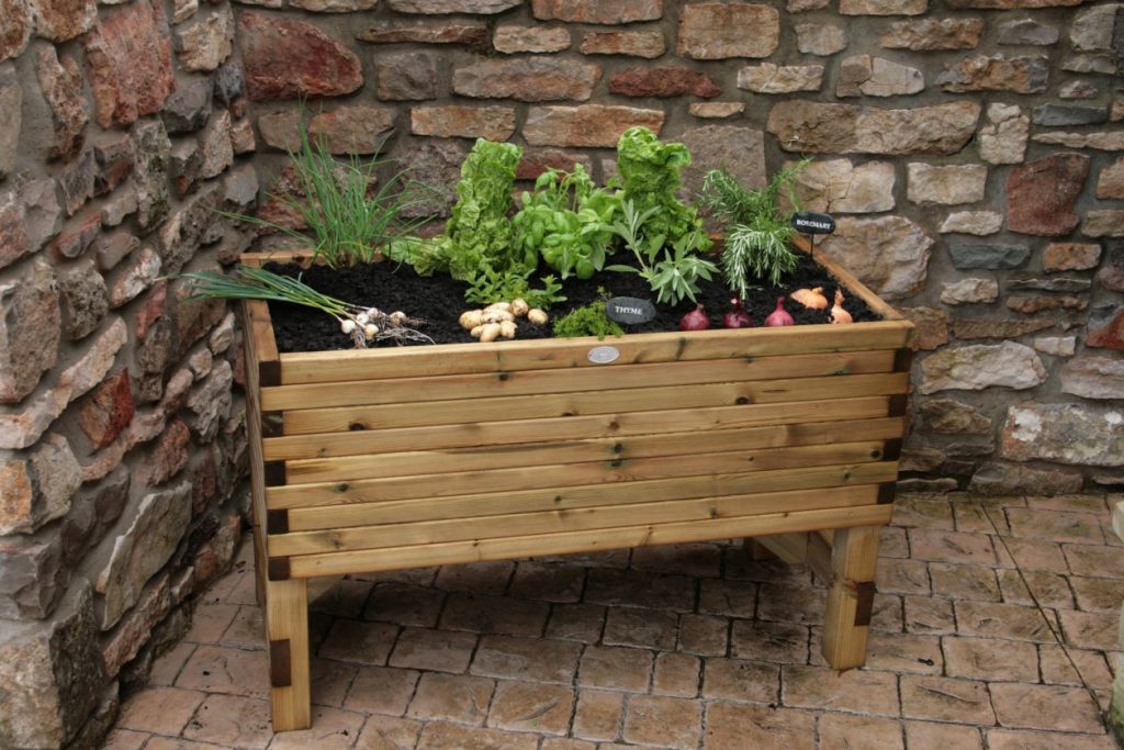Raised Vegetable Planter - Severn Valley Woodworks