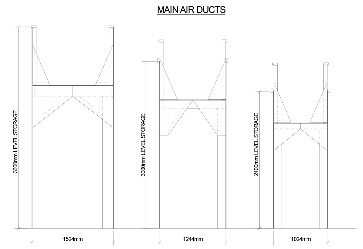 Main Air Ducts - Agricultural Buildings - Severn Valley Woodworks